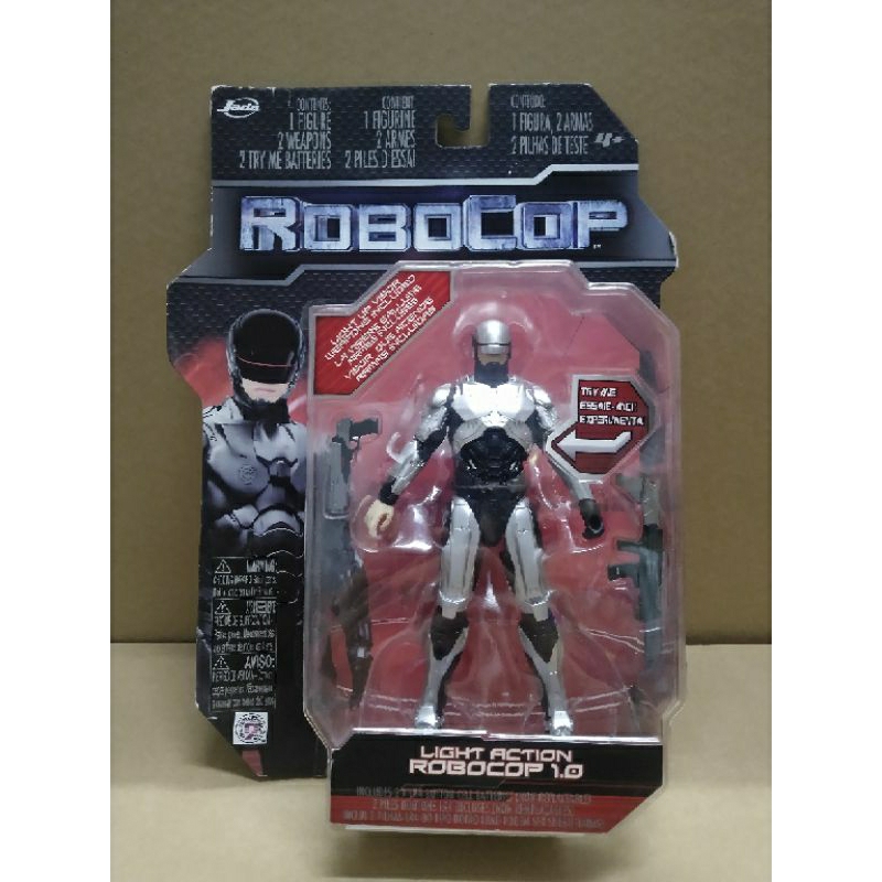 Jada Toys Robocop 6"inch Light Action Robocop 1.0 | Shopee Philippines