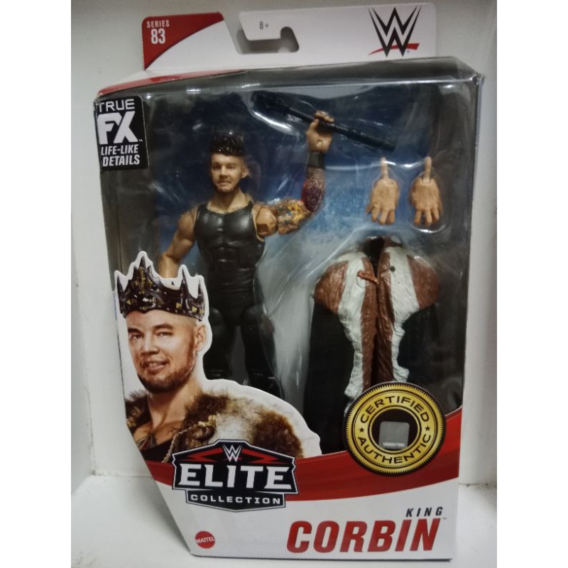 Mattel WWE Elite 83 King Corbin Wrestling Figure Baron Corbin | Shopee ...