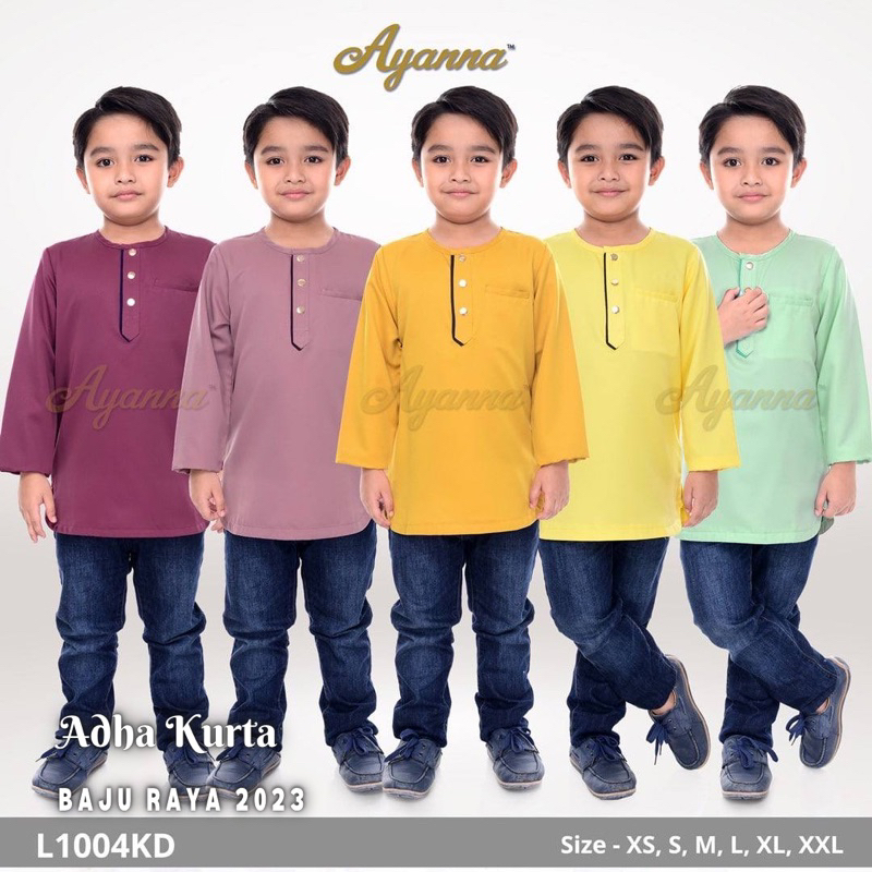 Offer Adha Kurta L1004KD - Sedon Raya Kurta. Malay clothes. Short Fox ...