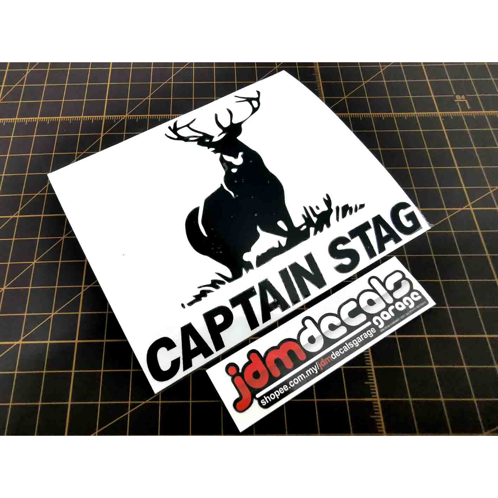 Captain Stag Camping Vinyl Sticker | Shopee Philippines