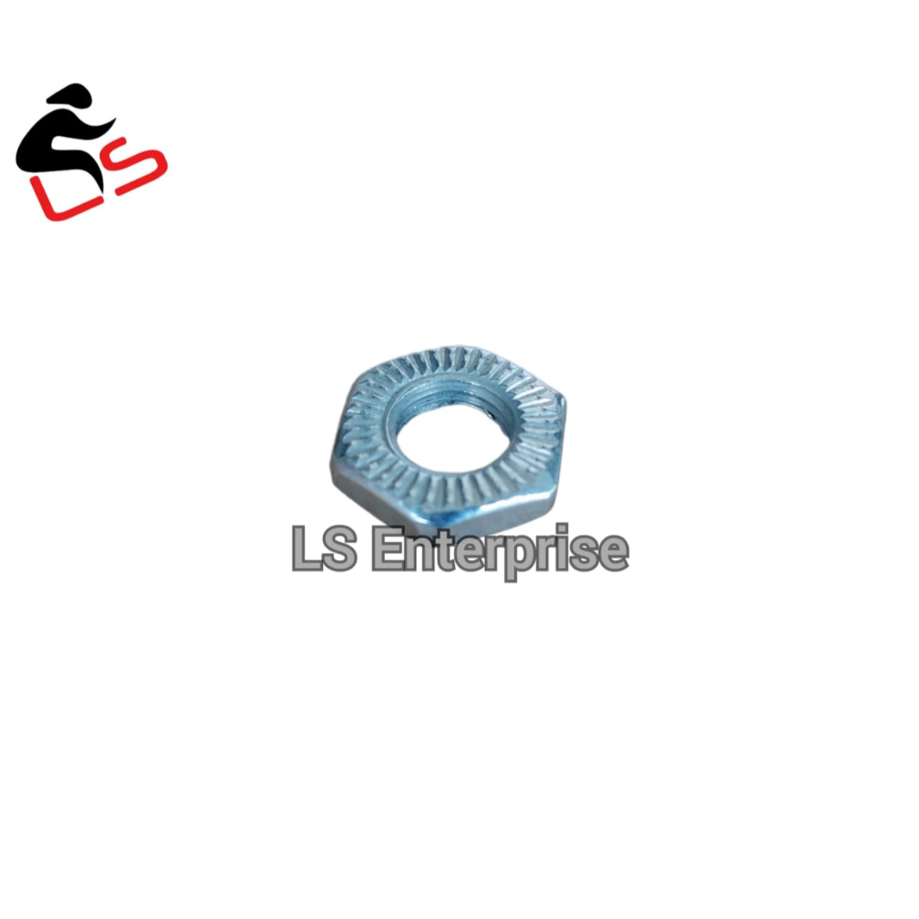 Bicycle Jam Nut 3/8'' X 17MM X 4MM Lock Nut Basikal Shaft Axle (1 PC ...