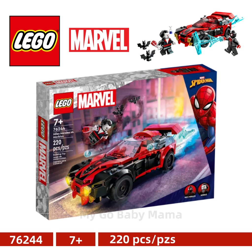 LEGO 76244 Marvel Miles Morales vs. Morbius LEGO | Shopee Philippines