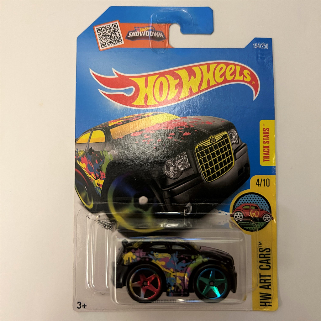 Hot Wheels Chrysler 300C HW ART CARS Black 1:64 Scale | Shopee Philippines