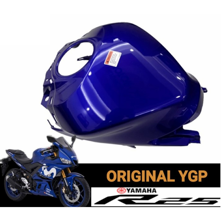 Yamaha R25 V2 Tank Cover (DPBMC) BS71 Cover Tank Blue (BS7-XF41D-00-P0 ...