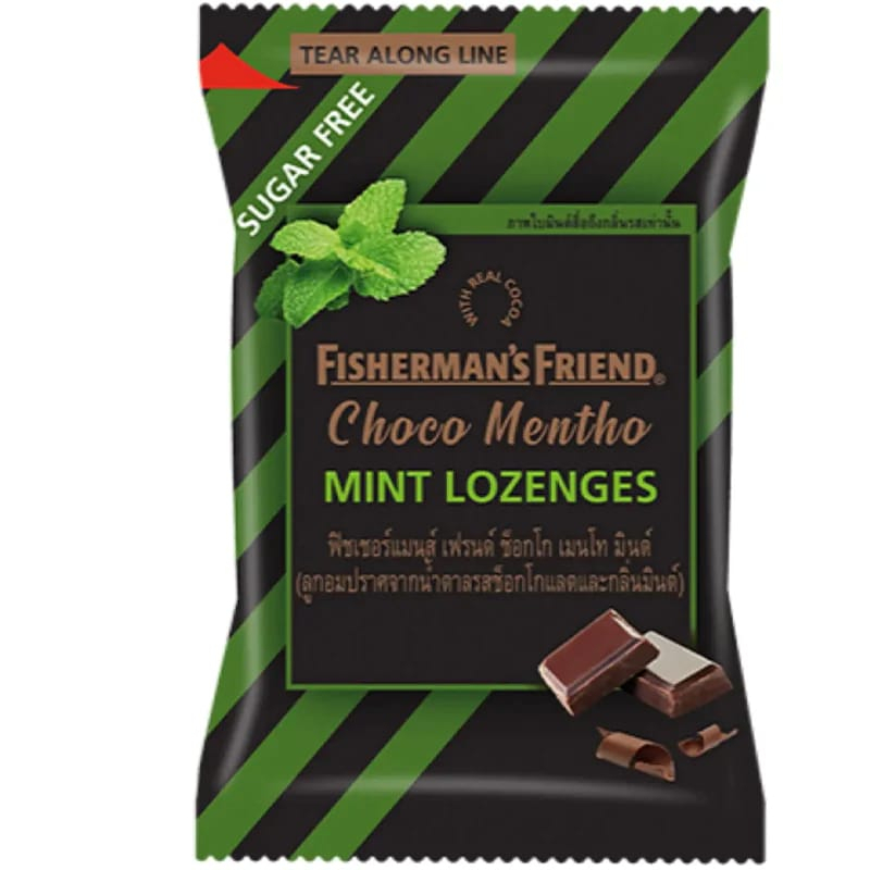 Fisherman's Friend Sugar Free Choco Mentho Mint (25g) | Shopee Philippines Fisherman's Friend Sugar Free Choco Mentho Mint (25g) | Shopee Philippines