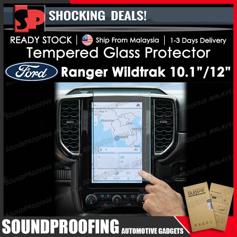 Ford Ranger Wildtrak Raptor XL XLT Plus T9 (2022-2024) 10.1"/12 ...