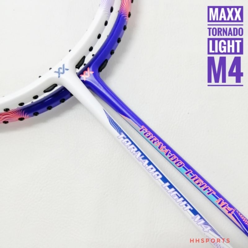 MAXX Racket TORNADO LIGHT M4 ( 6U 73g ) HEAD HEAVY | Shopee Philippines