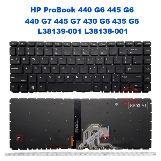 HP ProBook 440 G6 445 G6 440 G7 445 G7 430 G6 435 G6 L38139-001 L38138 ...