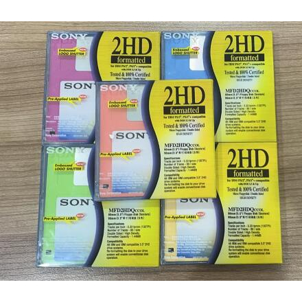 New Sony 1.44MB Floppy Disk (Color) *JB | Shopee Philippines