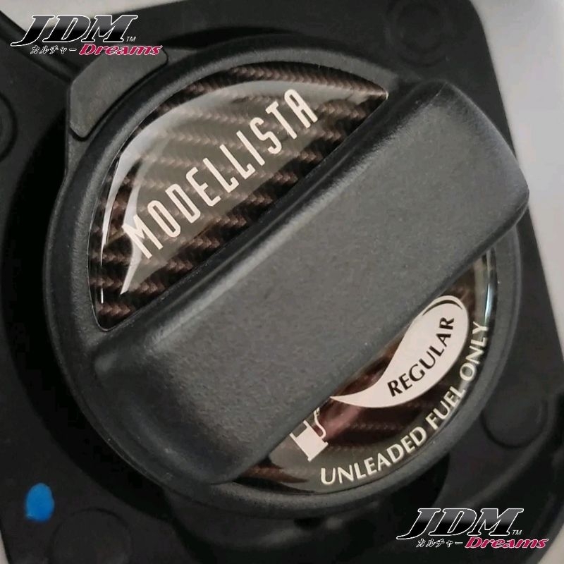 Fuel Cap Dress Up Sticker Toyota TRD GR Modellista Vios Ativ NCP150 ...