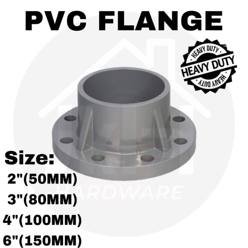 PVC FLANGE 11/2" 2" 3" 4" 6" 8" PVC FLANGE | Shopee Philippines
