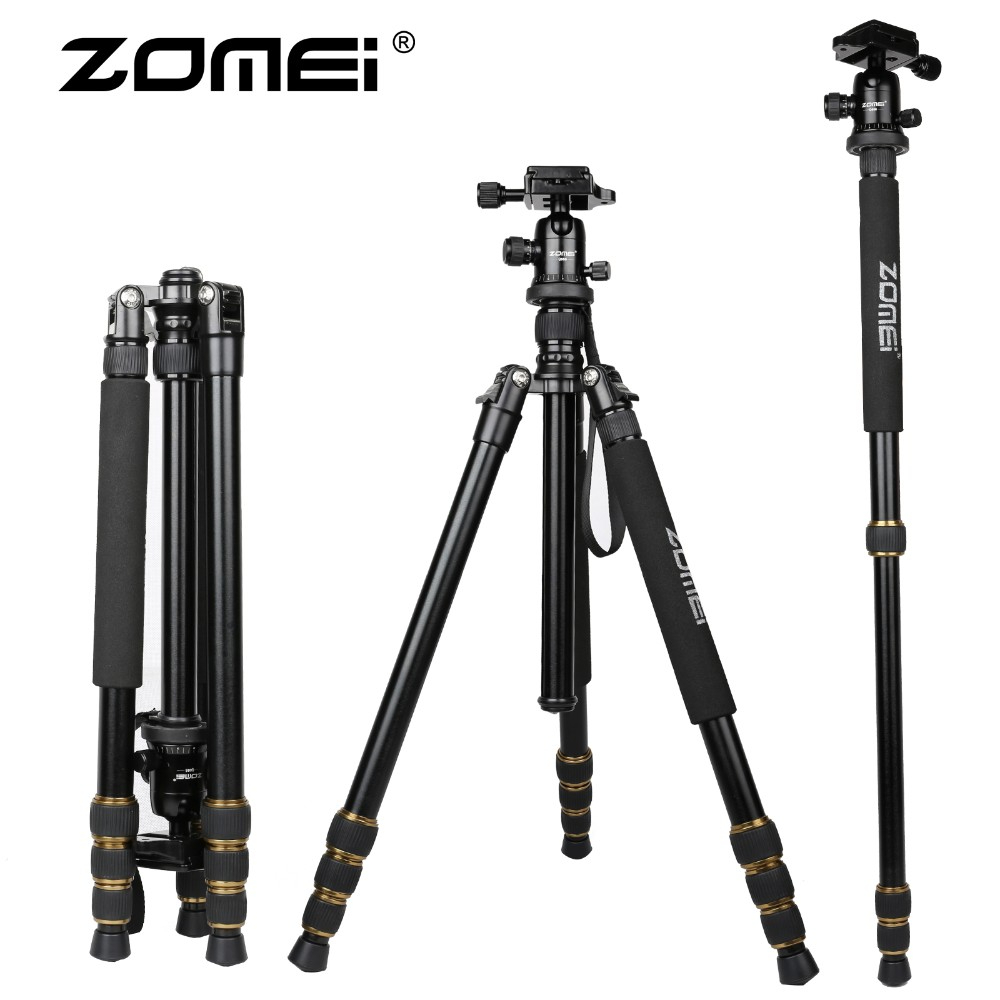 Professional Photographic Zomei Q666 Travel Compact Aluminum Magnesium ...