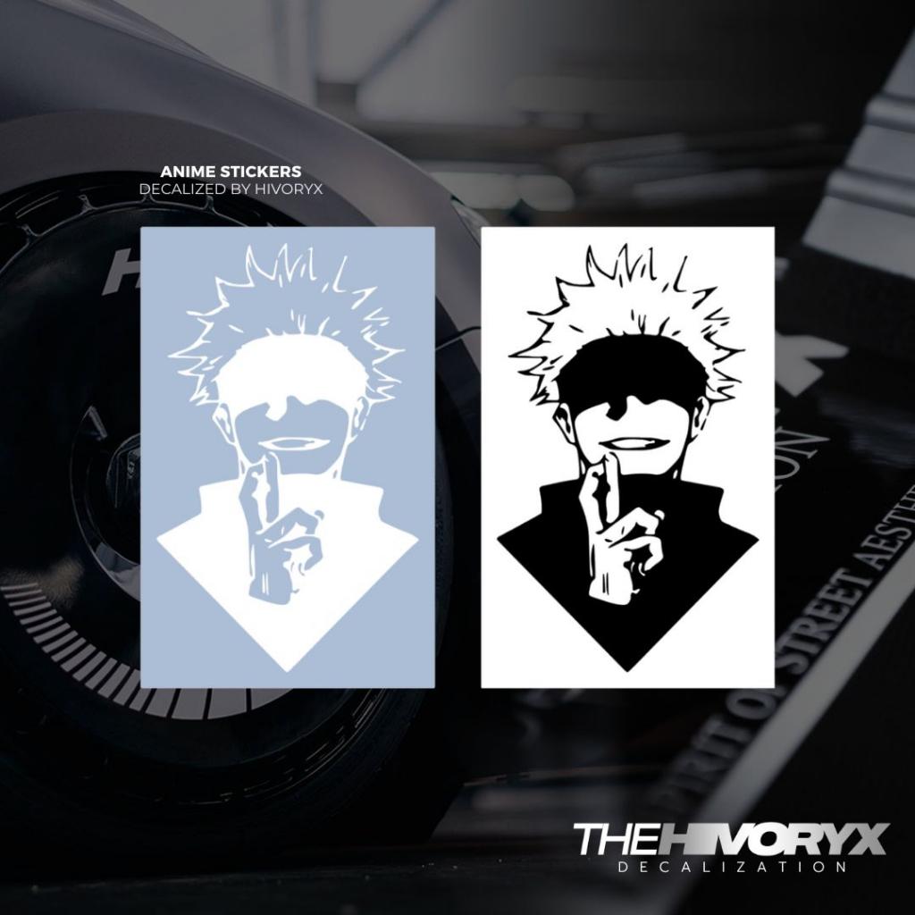 「SATORU GOJO INFINITE VOID HAND SIGN JUJUTSU KAISEN」ANIME SERIES CAR ...