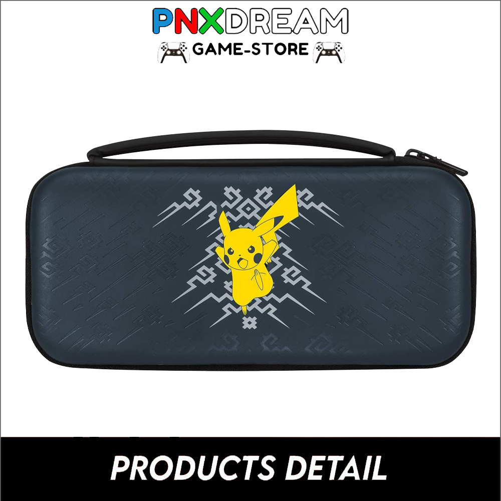 PDP Gaming Pokemon Pikachu Deluxe Travel Case For Console | Shopee ...