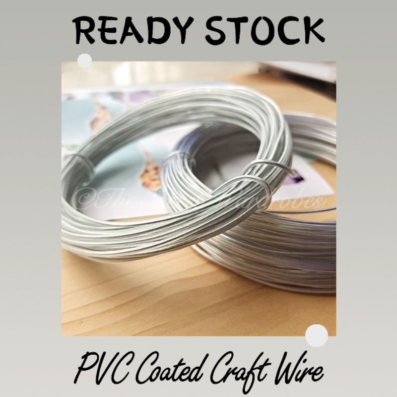 100cm PVC Coated Aluminium Wire / Craft Wire / Doll Wire / Amigurumi ...