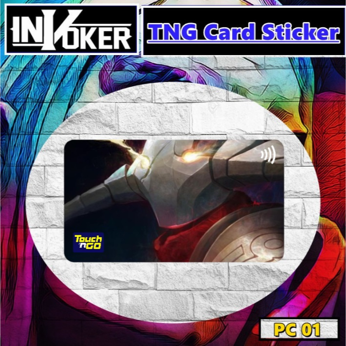 Dota 2 Sven - Touch n Go Card Sticker Cover (Waterproof, High Quality ...