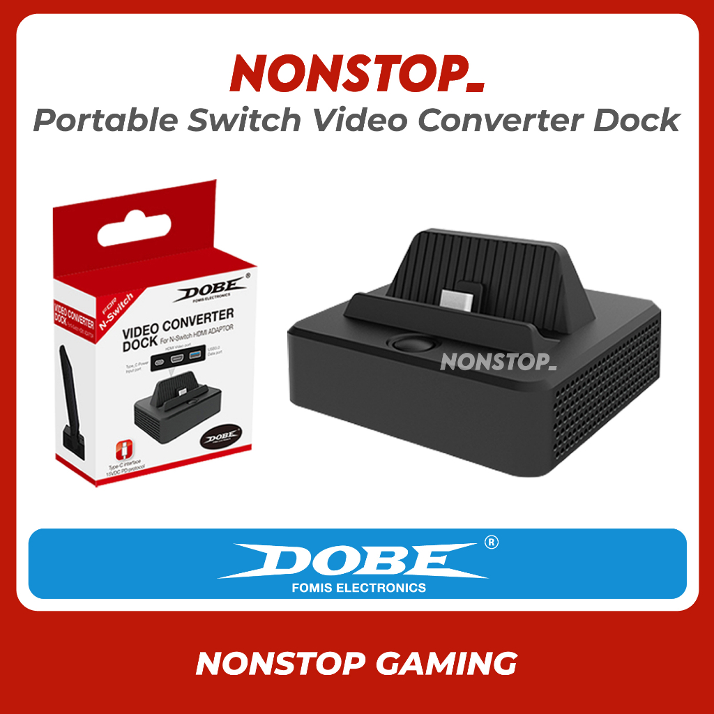 DOBE Nintendo Switch TV Dock HDMI Connection Video Converter Dock ...