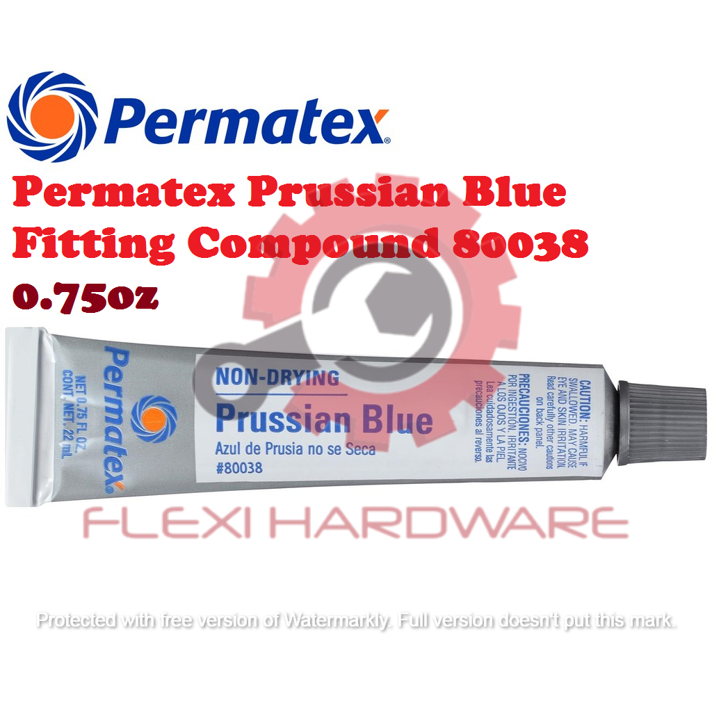 Permatex Prussian Blue Fitting Compound 80038 0.75oz | Shopee Philippines