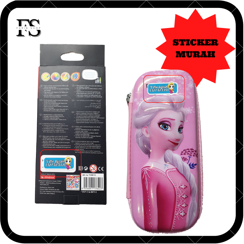 Sticker kartun Sticker Sticker alat tulis Sticker kalis air | Shopee ...