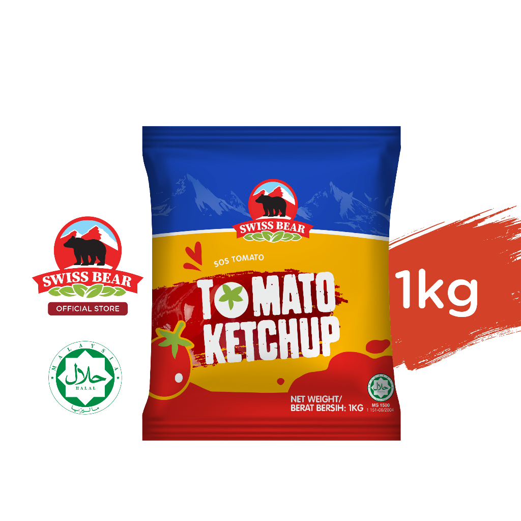 Swiss Bear Tomato Ketchup Sauce (1kg) | Shopee Philippines