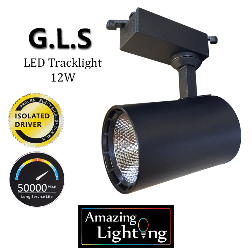 12W 20W 30W Warm White LED Track Light Spotlight Lamp Ceiling light ...