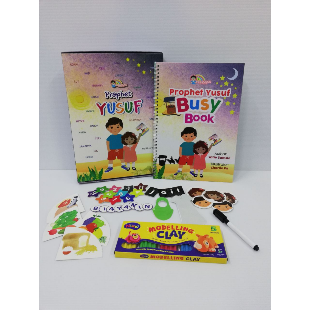 Prophet Yusuf Busy Book by Bebecucu - Islamic Story Activity Books For ...
