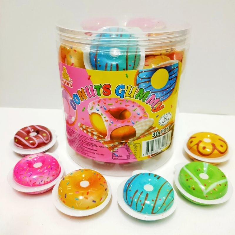 Donuts Gummy 30's (HALAL) | Shopee Philippines