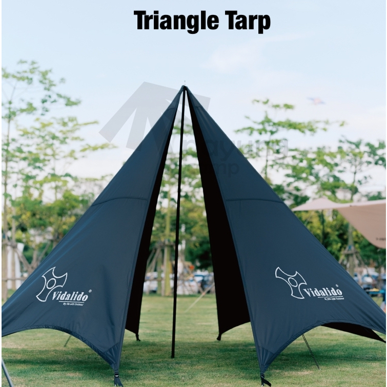 VIDALIDO Triangle Tarp Camping Event Tarp | Shopee Philippines