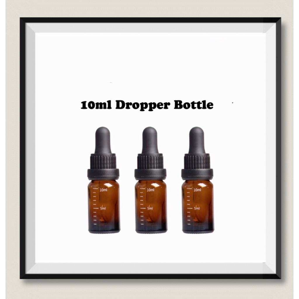10ml Dropper Amber Glass Bottle Essential Oil Bottle Dropper Bottle ...