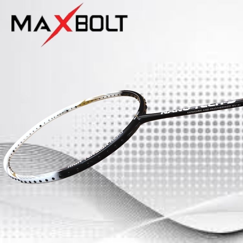 MAXBOLT NANO TECH 9 (1Pcs) 4U Head Heavy Badminton Racket | Shopee ...