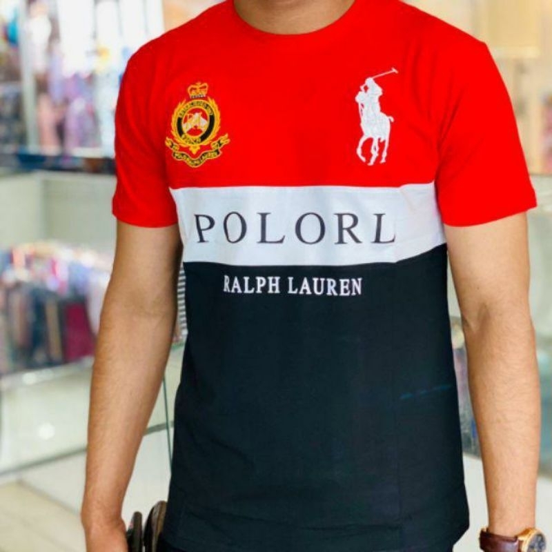 POLORL round nack T-shart premium- unisex Family set T-shart. | Shopee ...