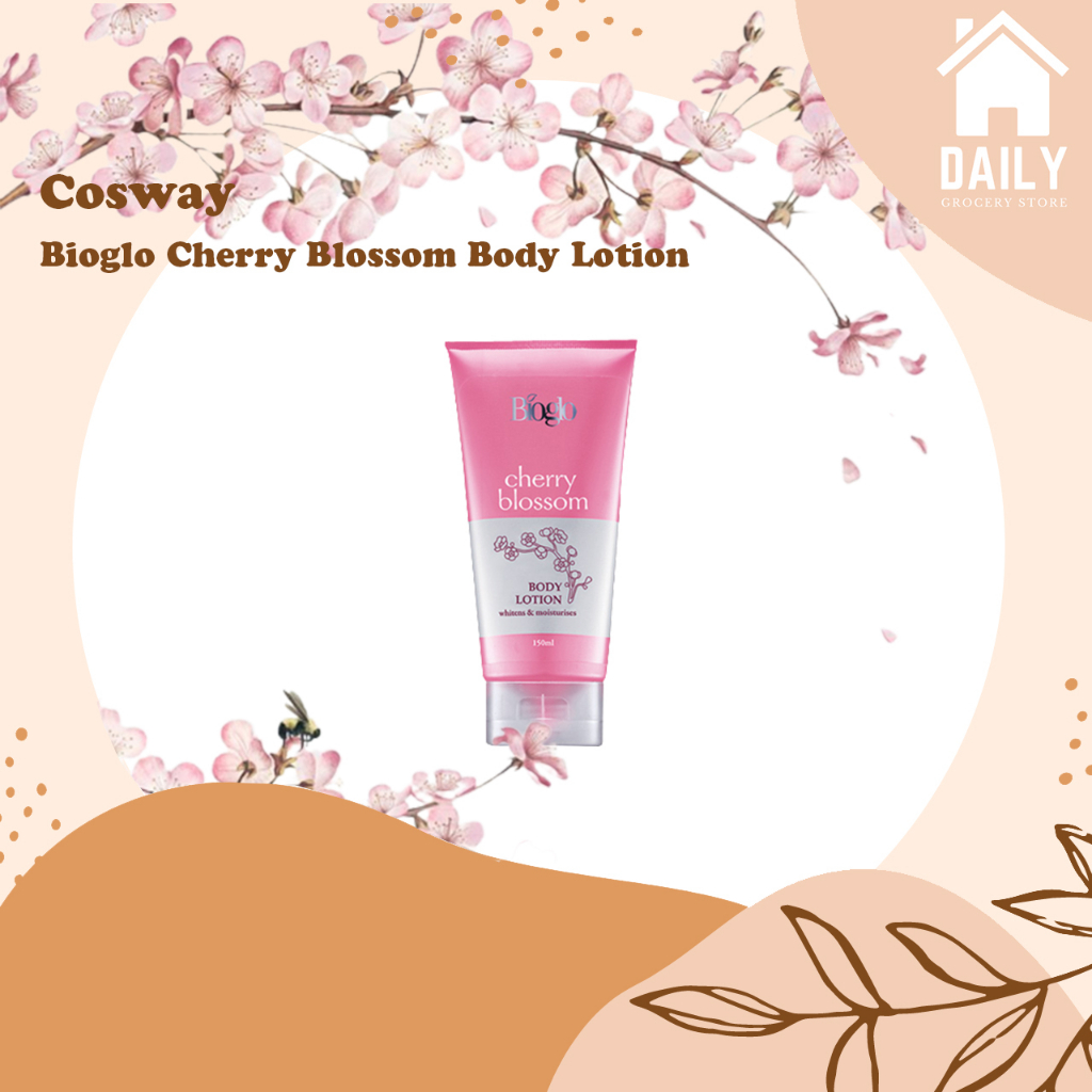 Cosway Bioglo Cherry Blossom Body Lotion 150ml | Shopee Philippines