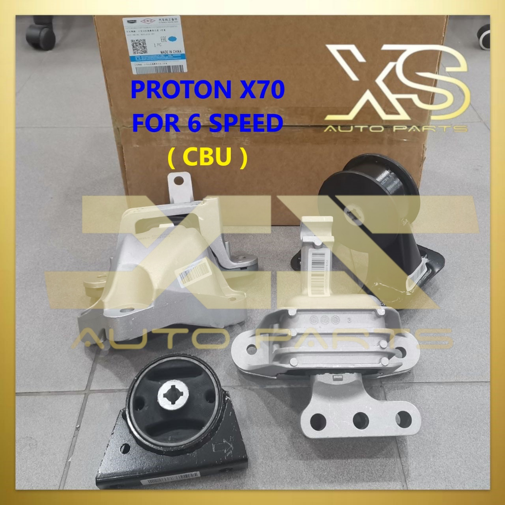 GEELY PROTON X70 ENGINE MOUNTING SET ( 1 SET = 4PCS) CBU 6 speed Only ...