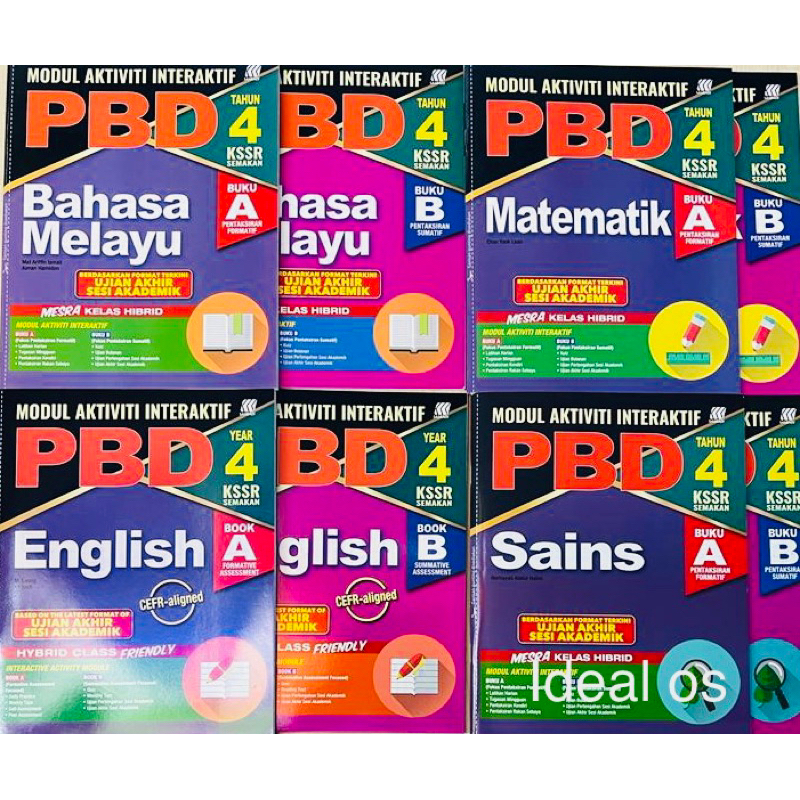 PBD Sasbadi Interactive Activity Module Workbook Year 4 | Shopee ...