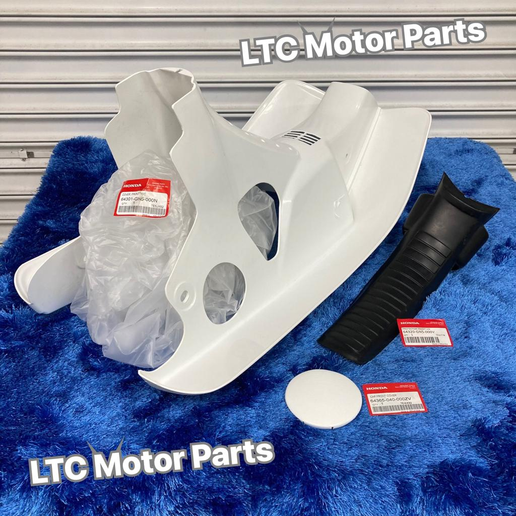 HONDA EX5 LEG SHIELD EX5 DREAM LEG SHIELD PROTECTOR PLUG CAP CUB PUTIH ...