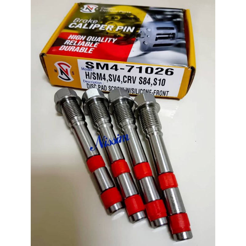 NS Disc Pad Screw Honda Accord Sm4,Sv4,S84, Crv s10 (front)(caliper ...