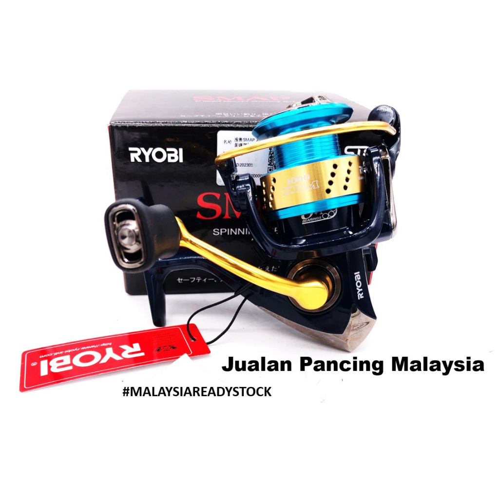 RYOBI 2022 SMAP XBM 1000-4000 Max Drag 5KG Ultralight fishing Spinning ...