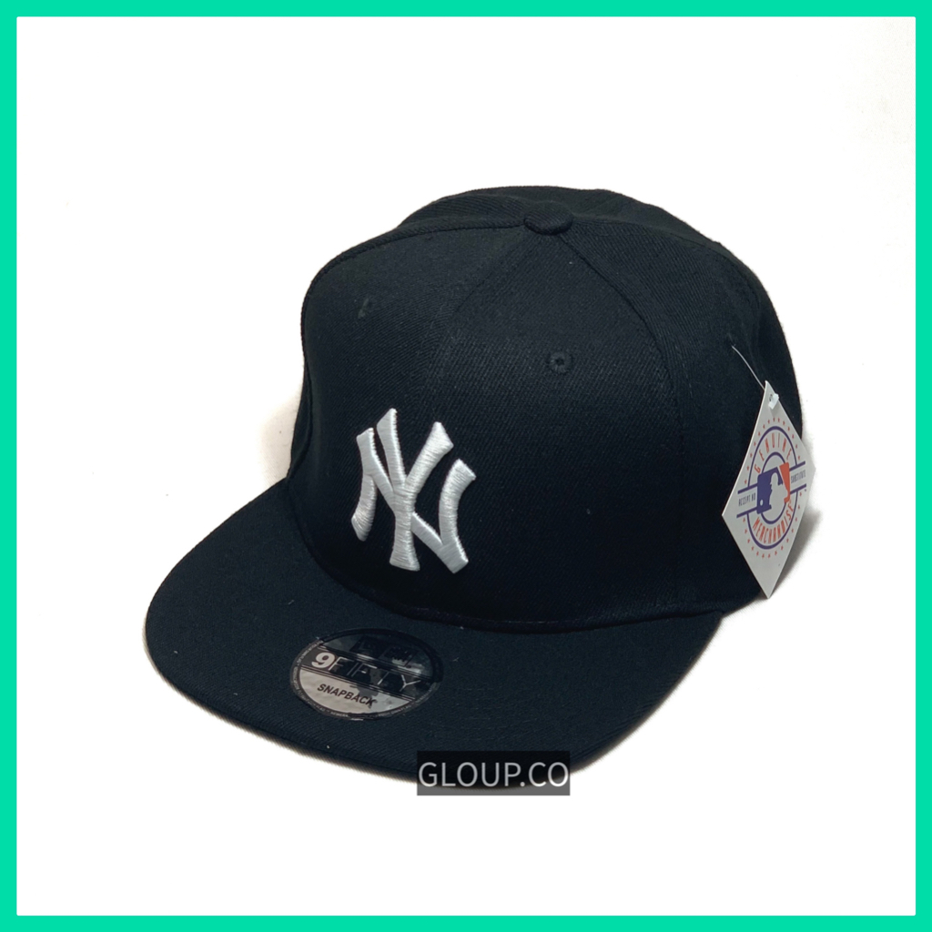 NY YANKEES 9FIFTY NEW YORK SNAPBACK FLAT BRIM CAP | Shopee Philippines