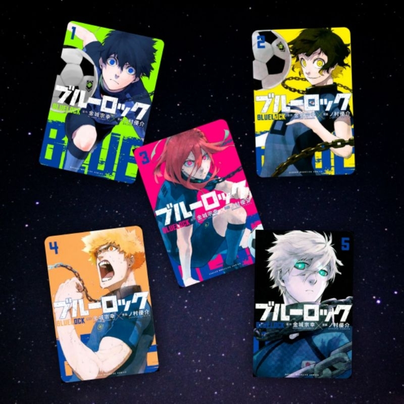 BLUE LOCK PHOTOCARDS(manga cover) | Shopee Philippines