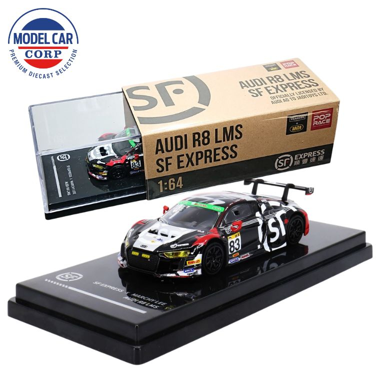 POP RACE Audi R8 LMS 2019 Fuji Super Tec 24 Hours "SF Express" ATC64840 ...
