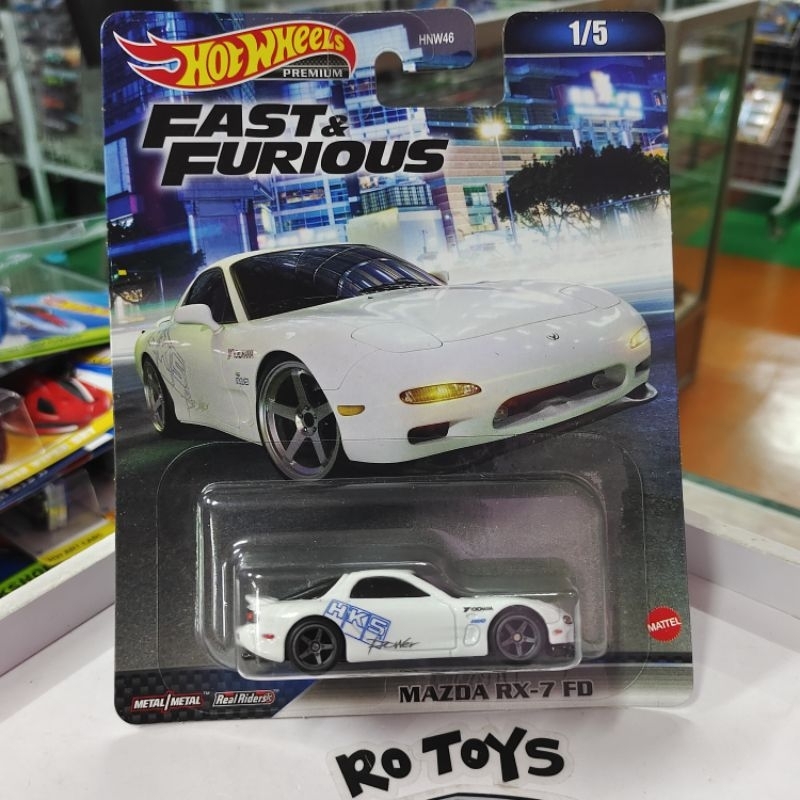 HOT WHEELS MAZDA RX-7 FD RX7 EXCLUSIVE FAST AND FURIOUS | Shopee ...