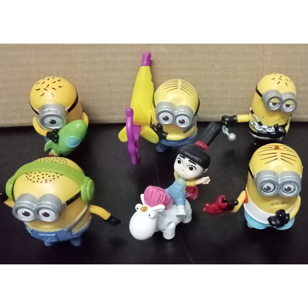 McD McDonald's Happy Meal Mekdi Minions DESPICABLE ME 3 2017 | Shopee ...