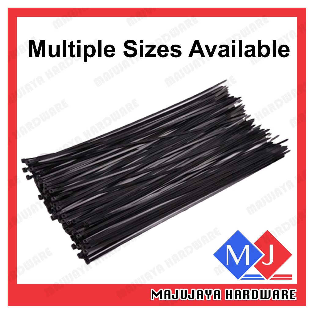 100pcs Cable Ties Cable Tie WIre Tie White Nylon WIre Tie Locking Zip ...