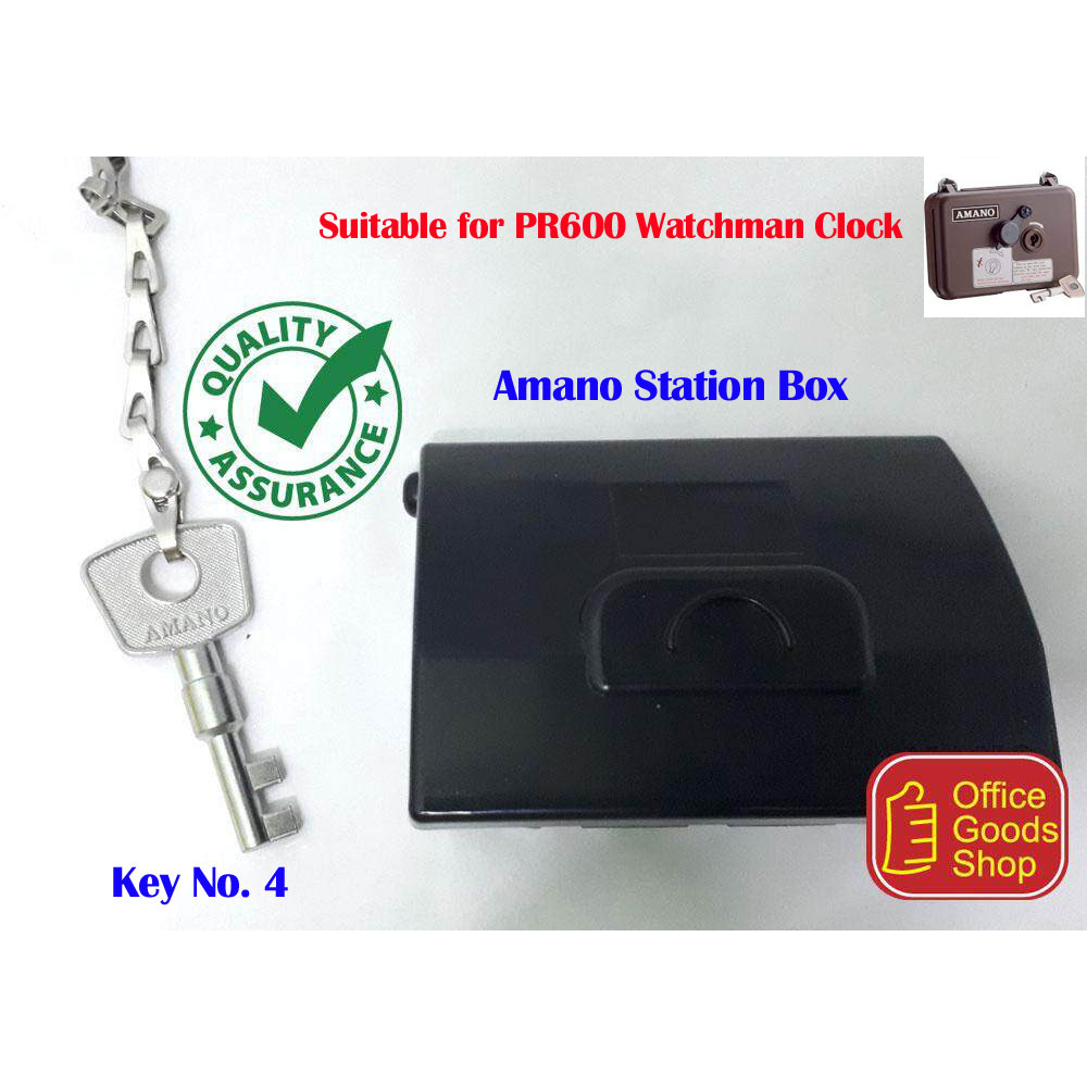 Kunci Amano Clocking Station Key Number 4 And 1 Amano BOX (Value Buy ...