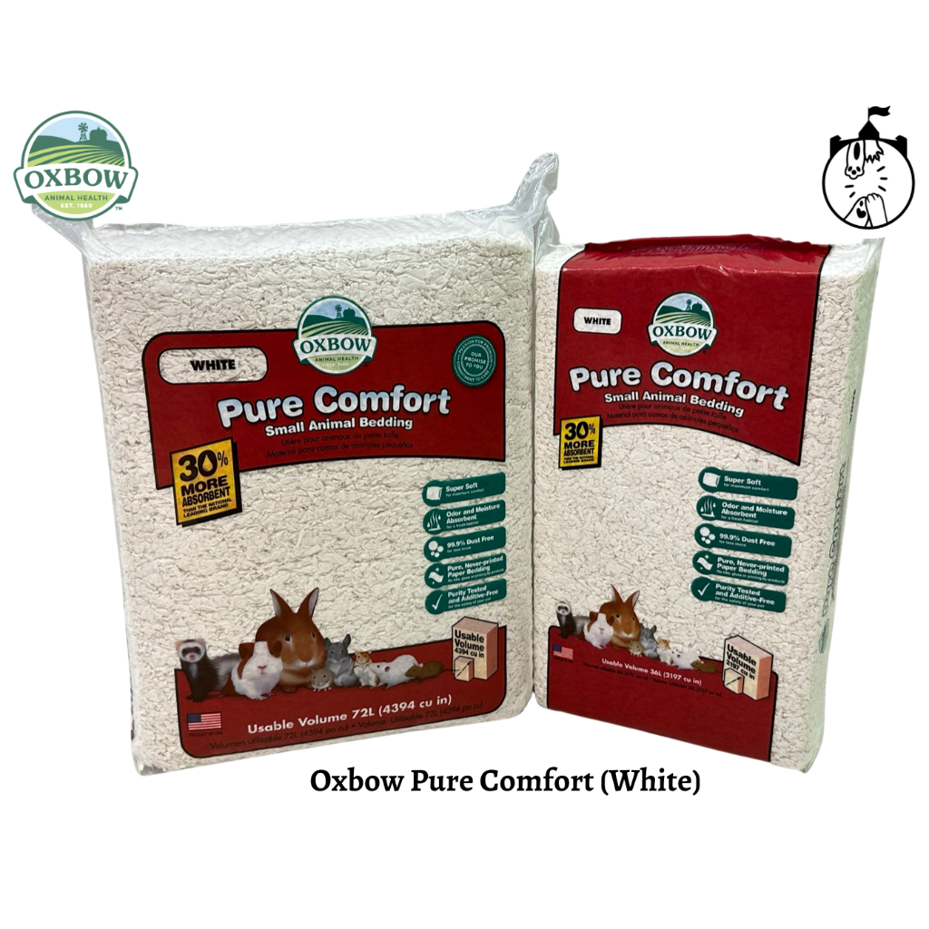 Oxbow Pure Comfort Small Animals Paper Bedding Hamster Guinea Pig ...