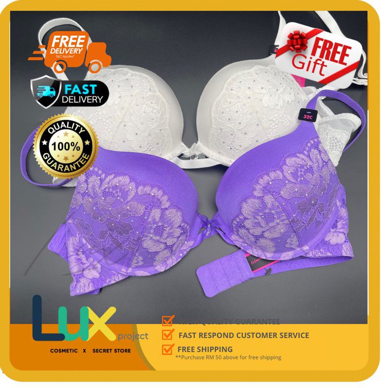 LSZ-A112 La Senza Hello Sugar Push Up Lace Bra | Shopee Philippines