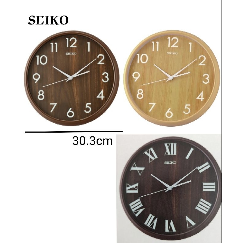 SEIKO Quite Sweep Analogue Wall clock QXA810 | Shopee Philippines