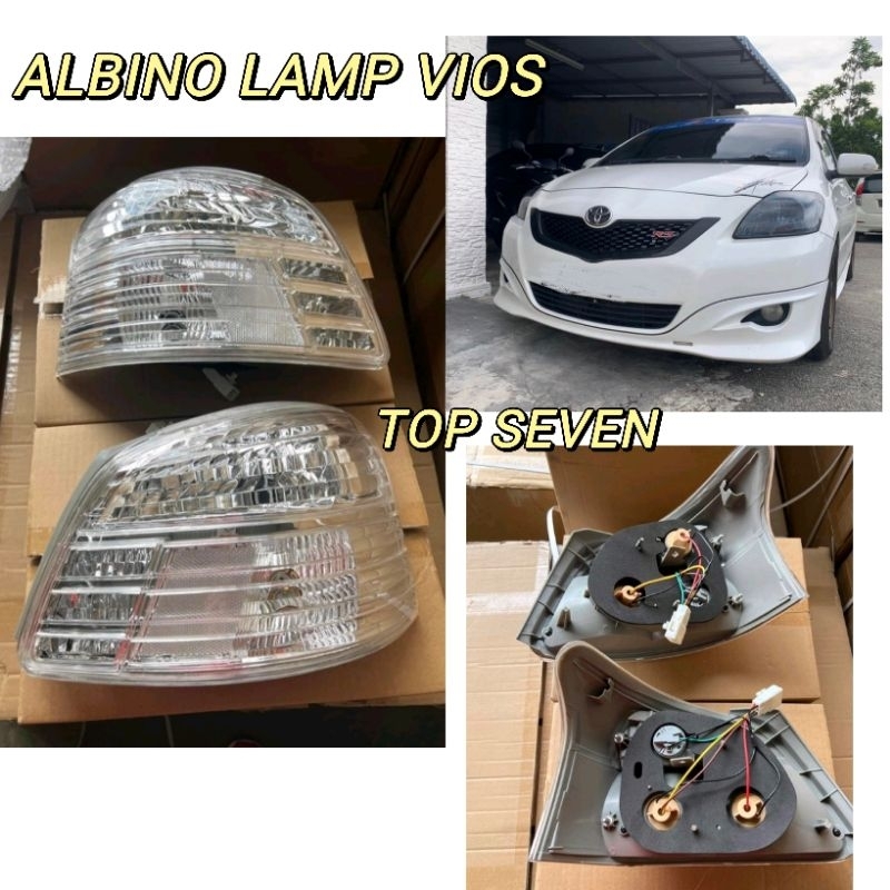 Albino Tail Lamp Vios NCP93 2008 2009 2010 2011 2012 2013 Rear Light ...