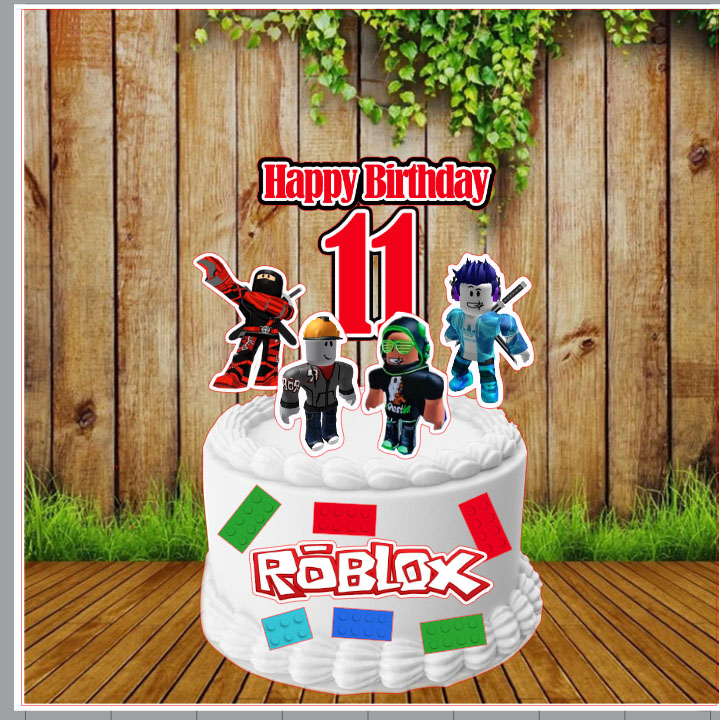 Roblox Cake Topper 012 | Shopee Philippines