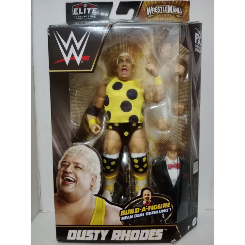Mattel WWE Elite Wrestlemania 39 Dusty Rhodes Wrestling Action Figure | Shopee Philippines